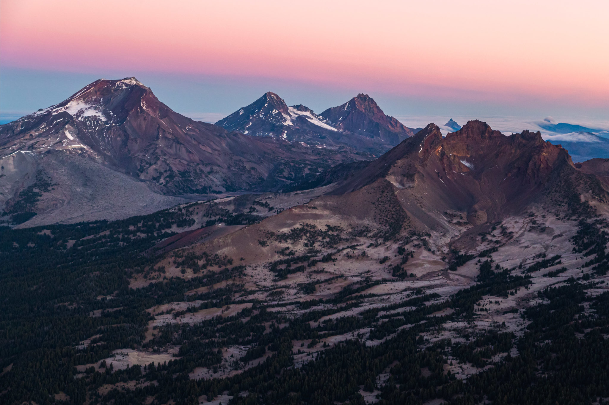 Central Oregon Mountains Aerial Photography - Andrew Studer