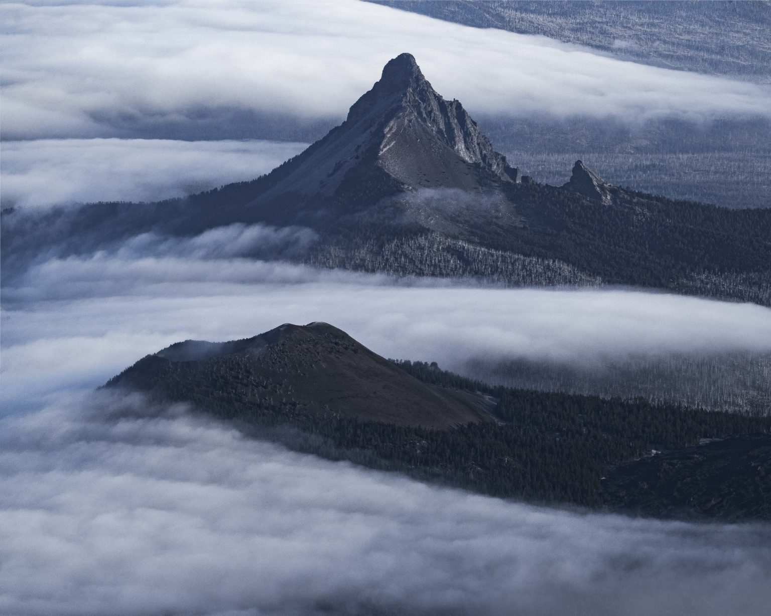 Central Oregon Mountains Aerial Photography - Andrew Studer